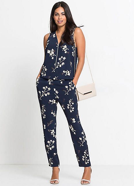 Zip Bodice Jumpsuit by BODYFLIRT | bonprix