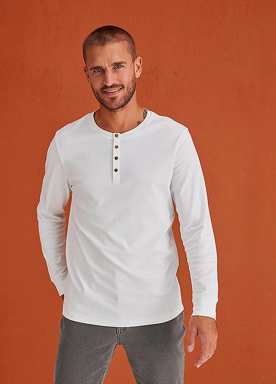 Basic Henley Top by bonprix | bonprix