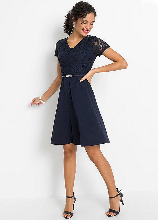 bonprix Lace Bodice Dress | bonprix