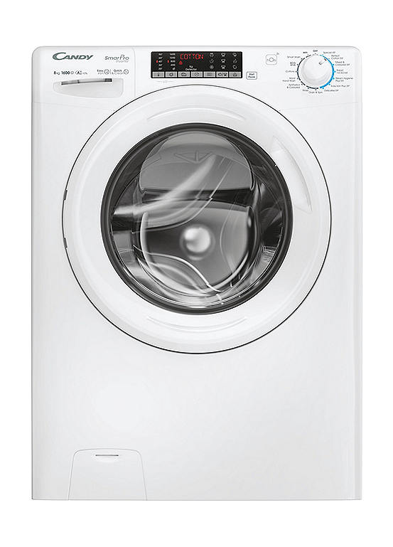 Candy Smart Pro Inverter 8kg/1600rpm Washing Machine - White | bonprix