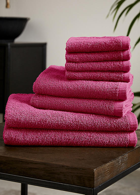 Catherine Lansfield Quick Dry Plain Dye Towel Range | bonprix