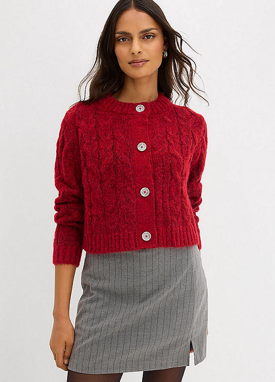 Chunky Knit Cardigan by bonprix | bonprix