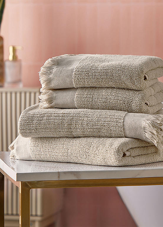 Cosmo Living Soft Textured BCI Cotton Towel Range by CosmoLiving by ...