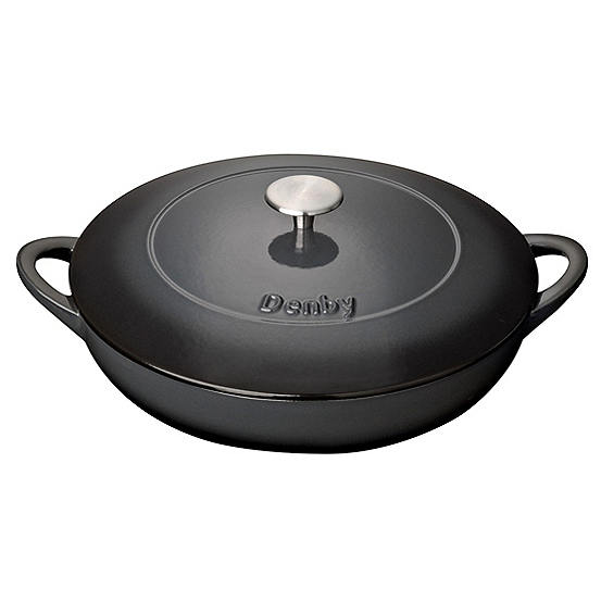 Denby Cast Iron 30cm Shallow Casserole | bonprix