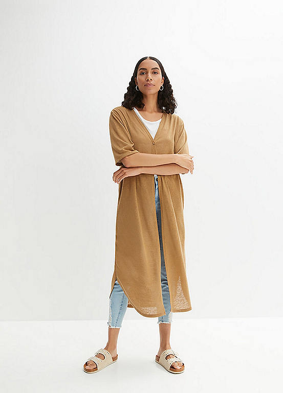 Extra Long Open Cardigan by bonprix | bonprix