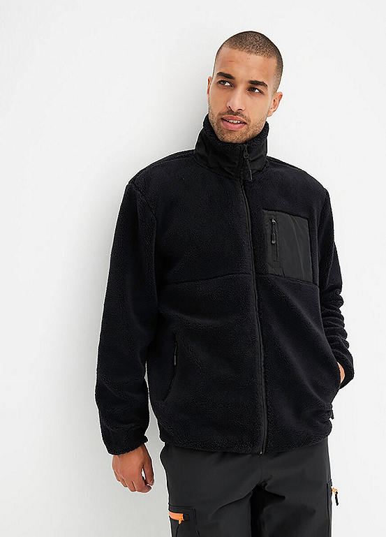 Full Zip Teddy Fleece Jacket by bonprix | bonprix