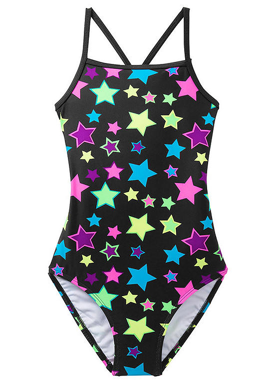 Girls Star Print Swimsuit by bonprix | bonprix