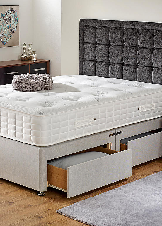 Lauren 1000 Pocket & Memory Foam Divan Set by Homedream | bonprix