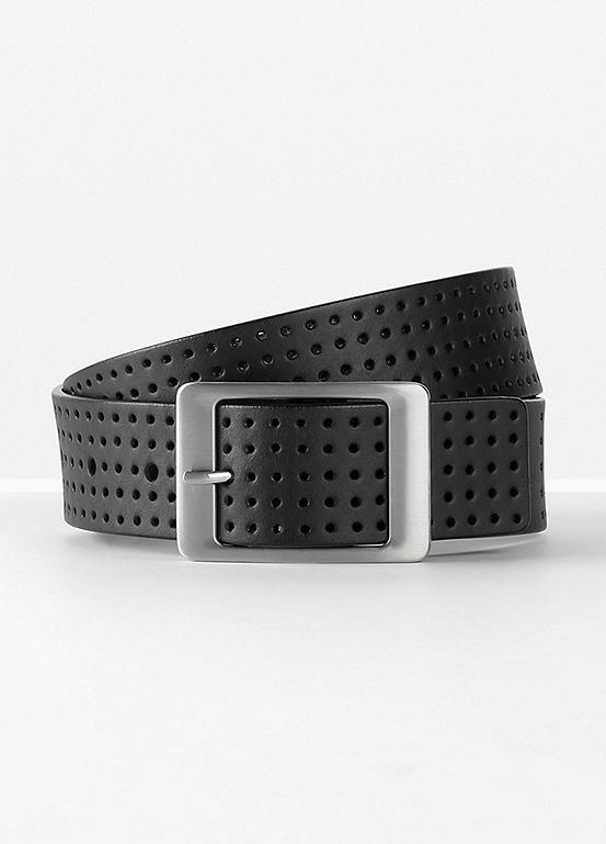 Leather Laser Cut Belt by bonprix | bonprix