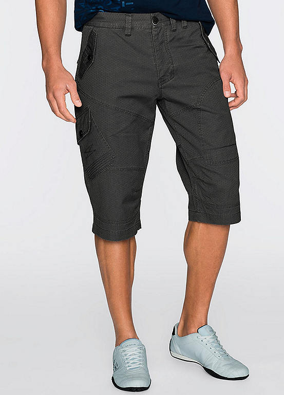 Long Cotton Cargo Shorts by bonprix | bonprix