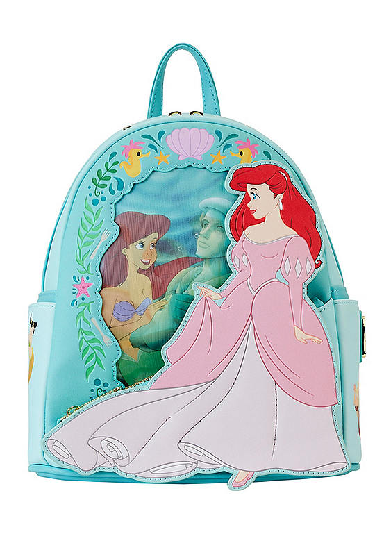 Loungefly Disney The Little Mermaid Princess Lenticular Mini Backpack ...