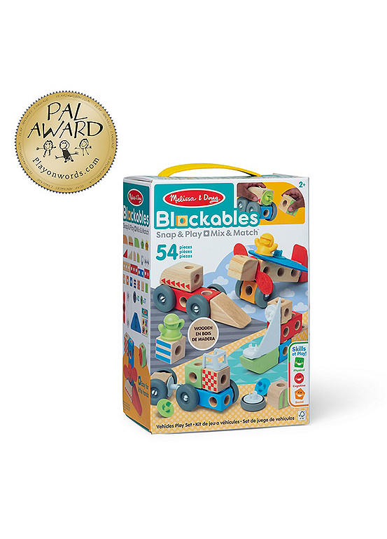 Melissa & Doug - Blockables Town Building Set | bonprix