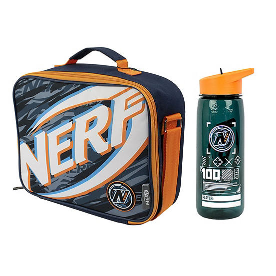 Nerf Lunch Bag & Flip Top Water Bottle | bonprix