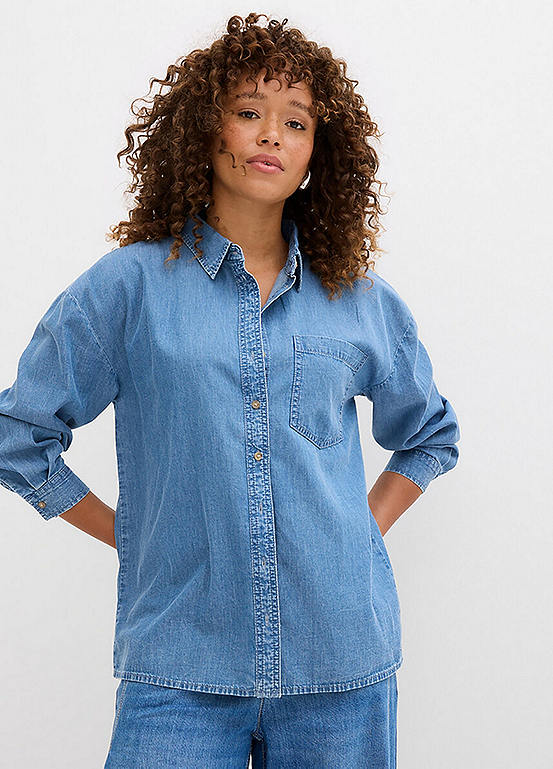 Oversized Denim Shirt by bonprix | bonprix