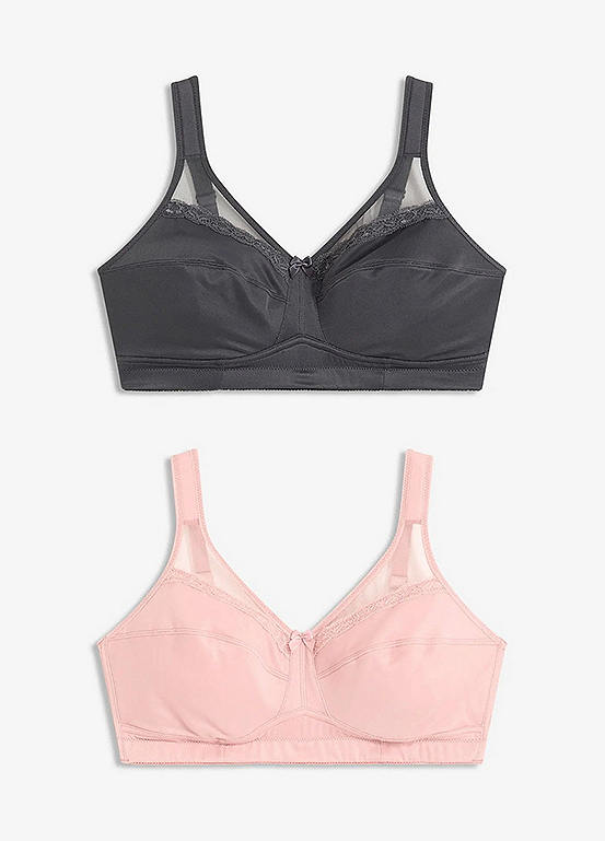 Pack of 2 Support Bras by bonprix | bonprix