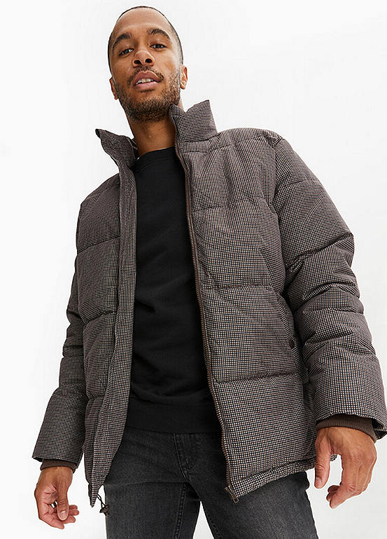 Padded Check Jacket by bonprix | bonprix