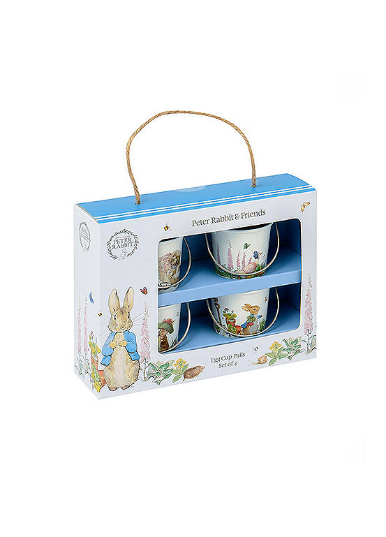 Peter Rabbit Set of 4 Peter Rabbit Design Egg Cups | bonprix