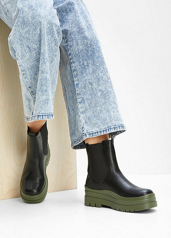 Platform Chelsea Boots by bonprix | bonprix