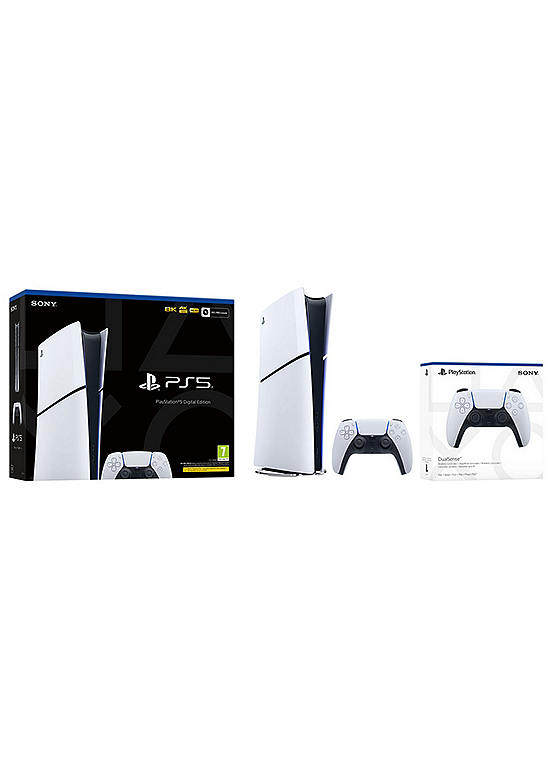 PlayStation 5 (PS5) Digital Edition (Model Group - Slim) 1 TB with ...