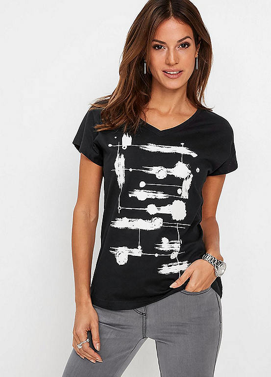 Printed Cotton T-Shirt by bonprix | bonprix