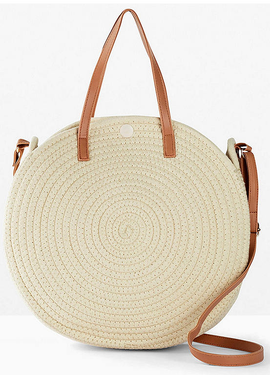Round Straw Bag by bonprix | bonprix