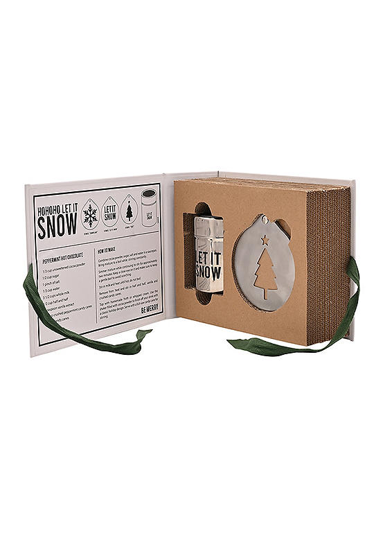 Santa Barbara Festive Christmas Stencils & Shaker Gift Set | bonprix