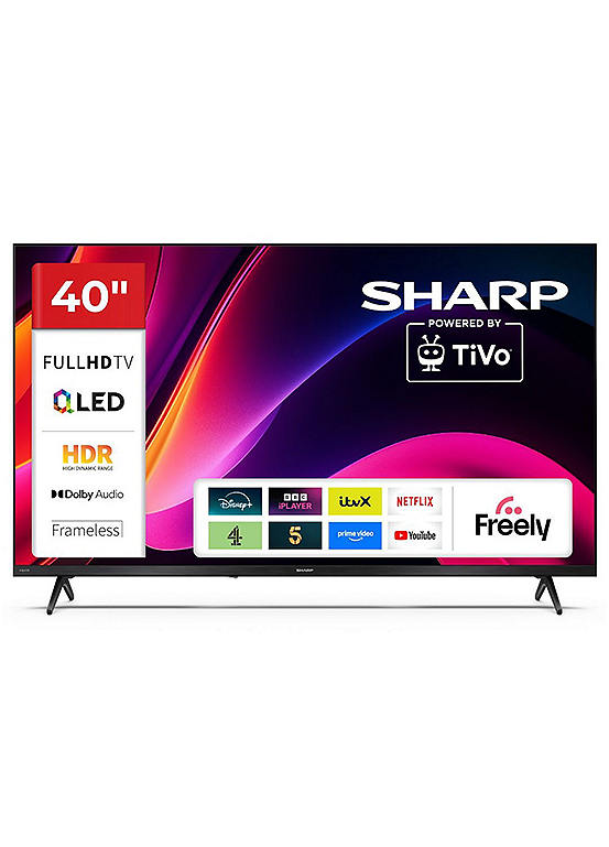 Sharp 40HE3245K 40 Inch Full HD TiVo Smart QLED TV | bonprix