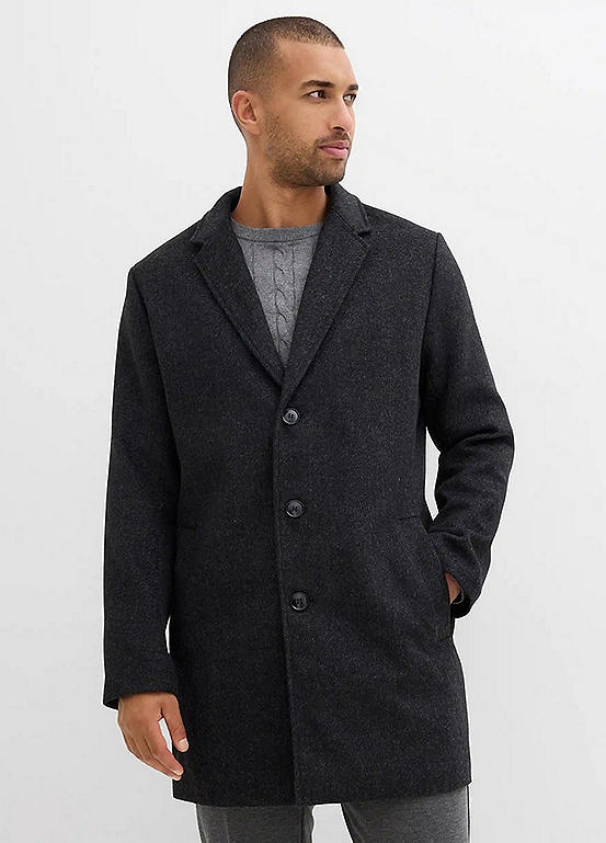 Short Wool Mix Coat by bonprix | bonprix