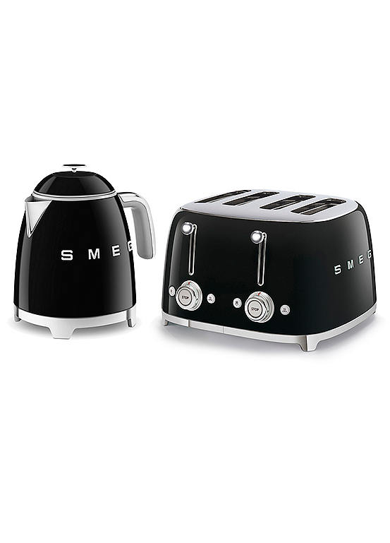 SMEG EEJB163 50’s Style Retro Range Breakfast Set - 0.8L 1400W Mini ...