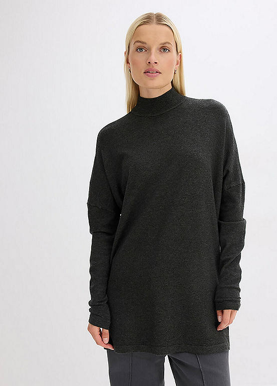Soft Knit Cape Jumper by bonprix | bonprix