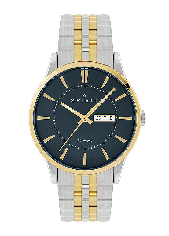 Spirit Gents Core Dual Tone Bracelet Watch | bonprix