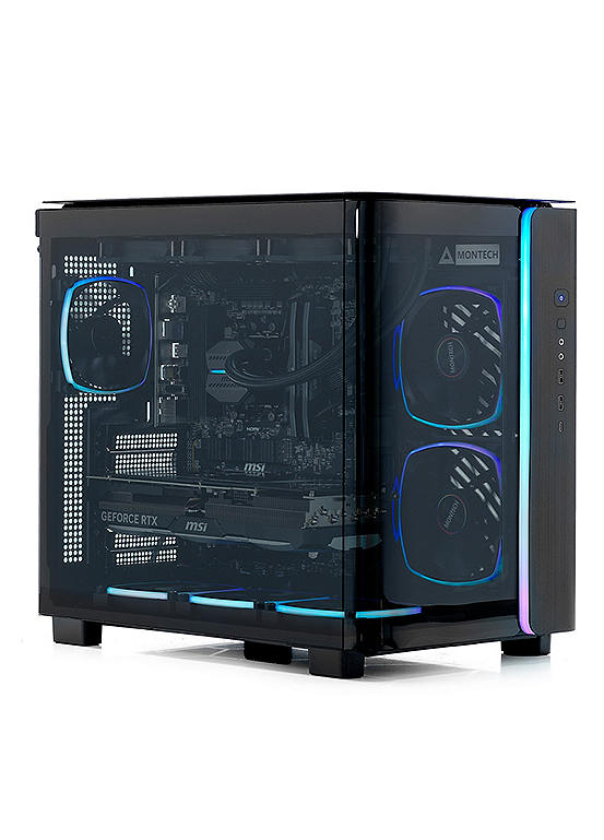 Stormforce Crystal Gaming Desktop - AMD Ryzen 7 7800X3D, 32GB RAM, 2TB ...