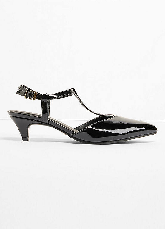 T-Bar Strap Patent Heels by bonprix | bonprix