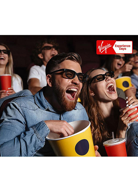 Virgin Experience Days Cineworld Cinema Tickets with Drinks & Snacks ...