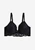 Decorative Bow Padded Lace Bra by bonprix | bonprix