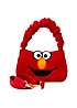Loungefly Sesame Street Elmo Plush Crossbody Bag | bonprix