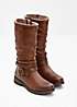 Mustang Winter Leather Boots | bonprix