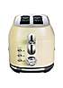 Rangemaster RMCL2S201CM Classic 2 Slice Toaster - Matt Cream | bonprix