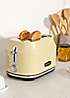 Rangemaster RMCL2S201CM Classic 2 Slice Toaster - Matt Cream | bonprix
