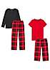 Set of 2 Pairs of Pyjama Sets by bonprix | bonprix