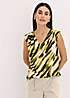 Sleeveless Zebra Print Top by bonprix | bonprix