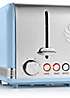 Swan ST19020BLN Retro 4-Slice Toaster - Retro Blue | bonprix
