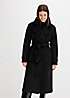 Tie Belt Winter Coat by bonprix | bonprix