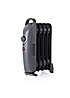 Warmlite 650W Oil Filled Radiator - Dark Titanium | bonprix